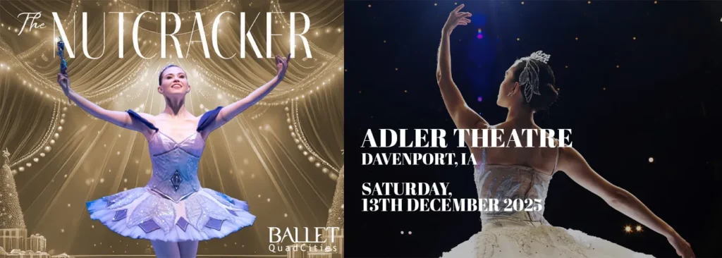 Ballet Quad Cities: The Nutcracker Tickets | 13th December | Adler Theatre